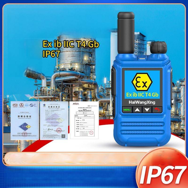 HX-968 Explosion-proof Walkie Talkie 5000KM 4G Public Network Radio ...