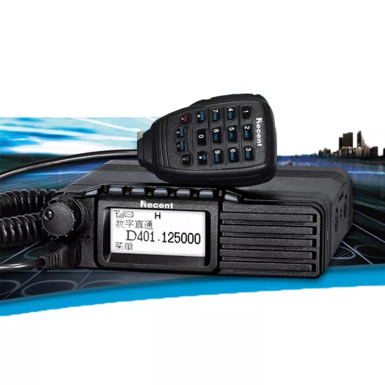 Recent RS-938D 50W UHF 400-470MHZ / VHF 136-174MHz DMR Digital Mobile ...
