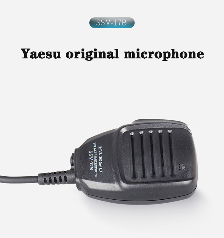 Yaesu SSM-17B Handheld Microphone For FT-4XR FT-65R FT-25R FT-4VR Radios Speaker Microphone ...
