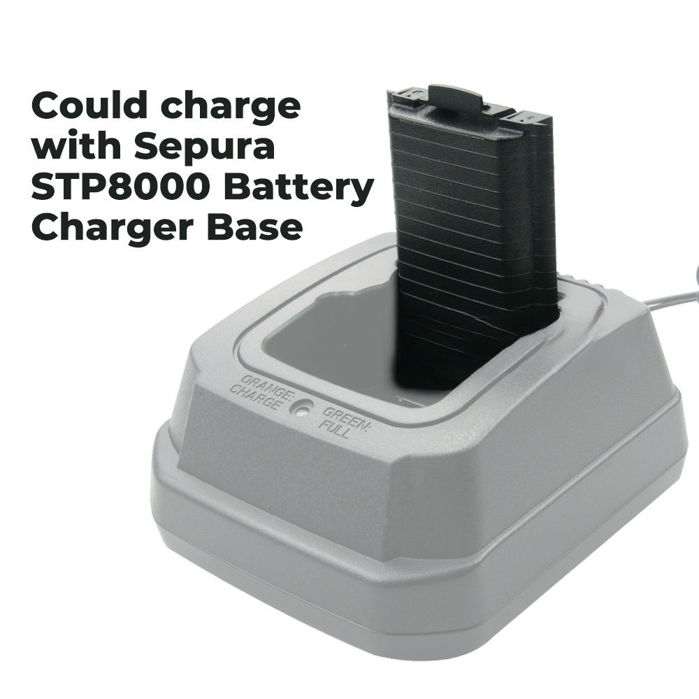7.4 1880mAh Sepura STP8000 Replacement Battery for Sepura STP8000 ...