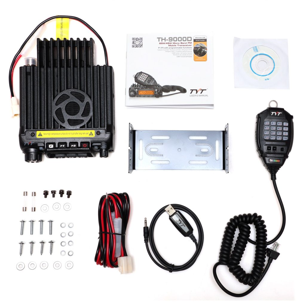 TYT TH-9000D PLUS High Power 60W 136-174MHz Walkie Talkie Long Range ...