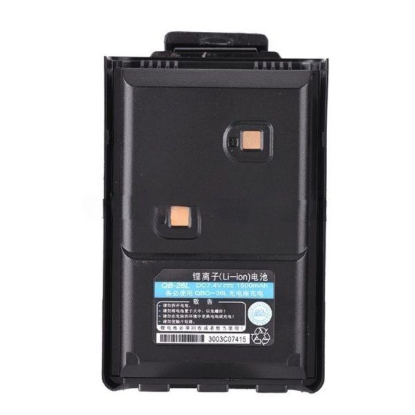 Original AnyTone battery 1500mAh li-ion battery QB-43L for AT-3318 AT ...