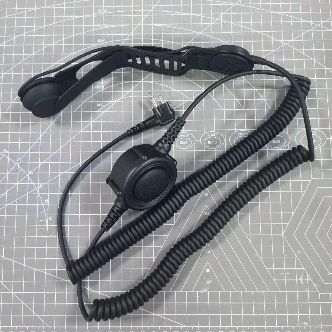 Bone Conduction Headphone for for Fire fighting Motorola GP328 GP338 ...