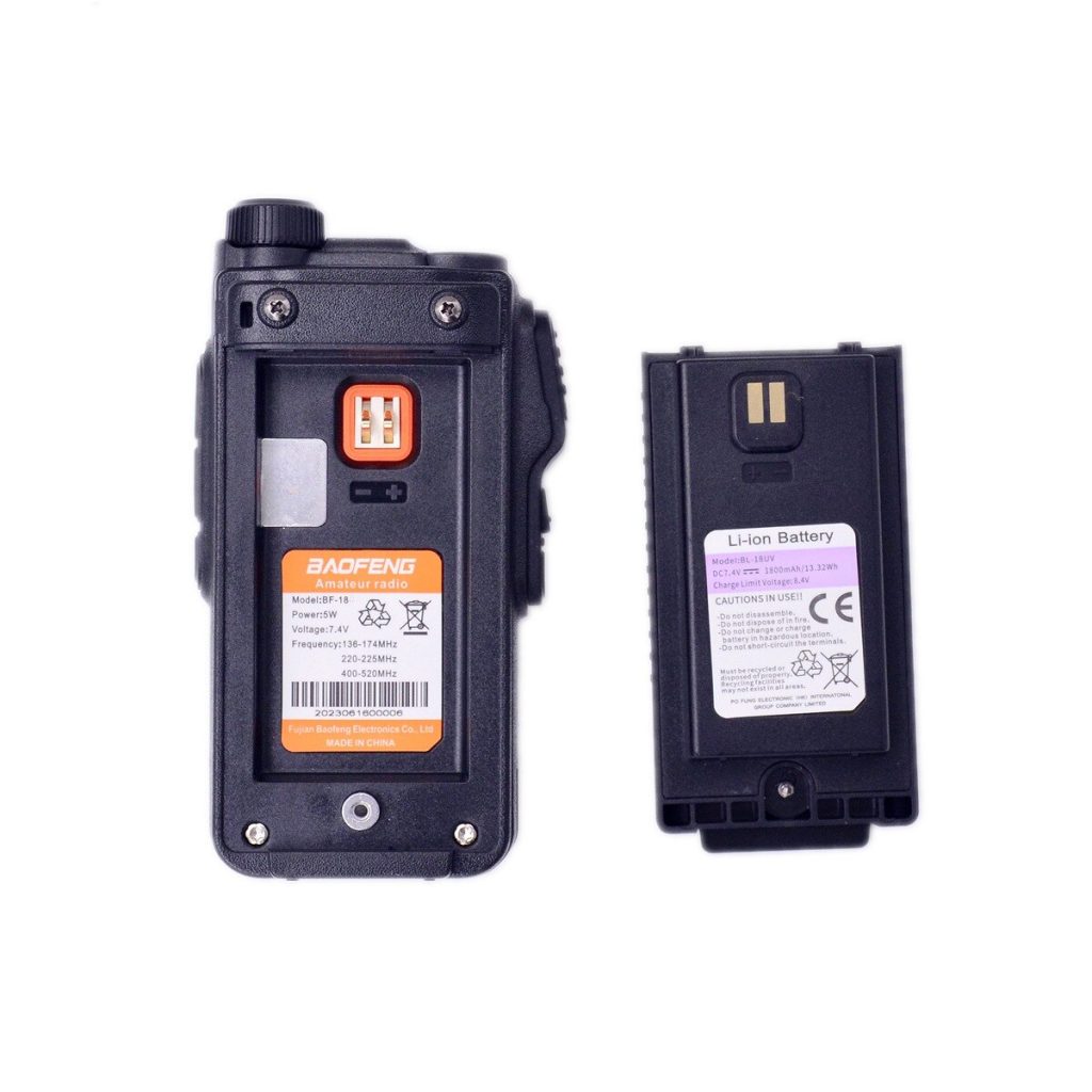 2023 New Handheld Radios BAOFENG BF-18L Tri Band TX RX High Power ...