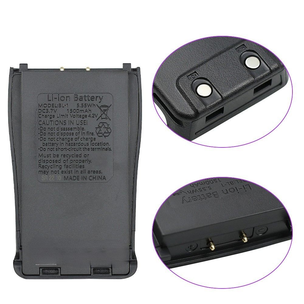 BAOFENG BF888S BL-1 1500mAh 3.7V Li-Ion Battery For Baofeng BF-888S BF ...