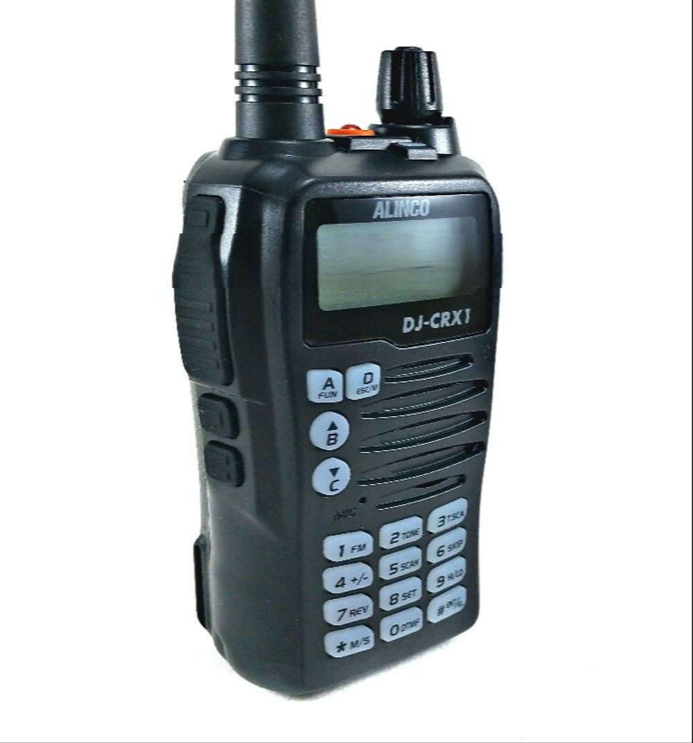 5W HT Alinco DJ-CRX1 VHF 136-174Mhz Portable FM Two way Radio 200 ...