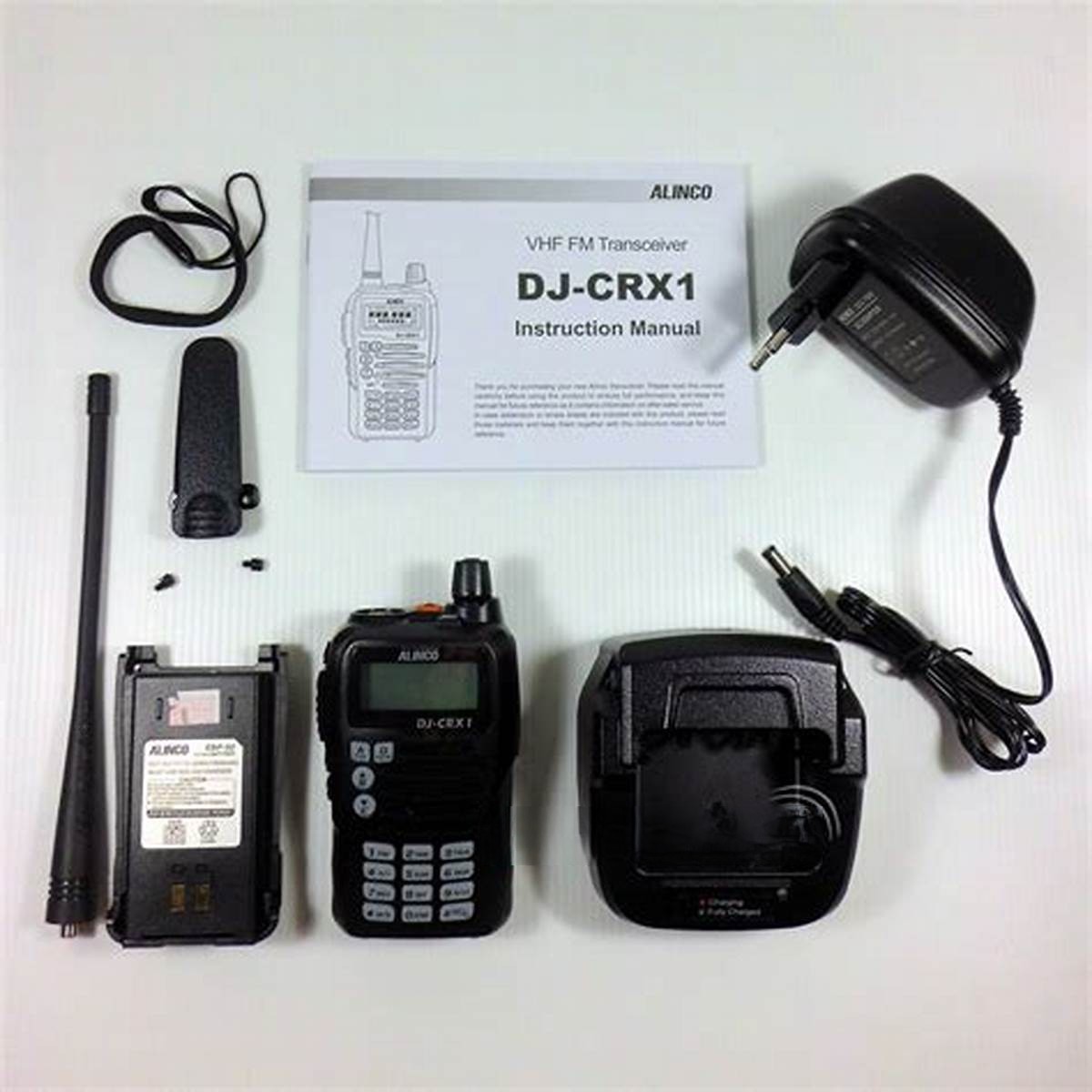 5W HT Alinco DJ-CRX1 VHF 136-174Mhz Portable FM Two way Radio 200 ...