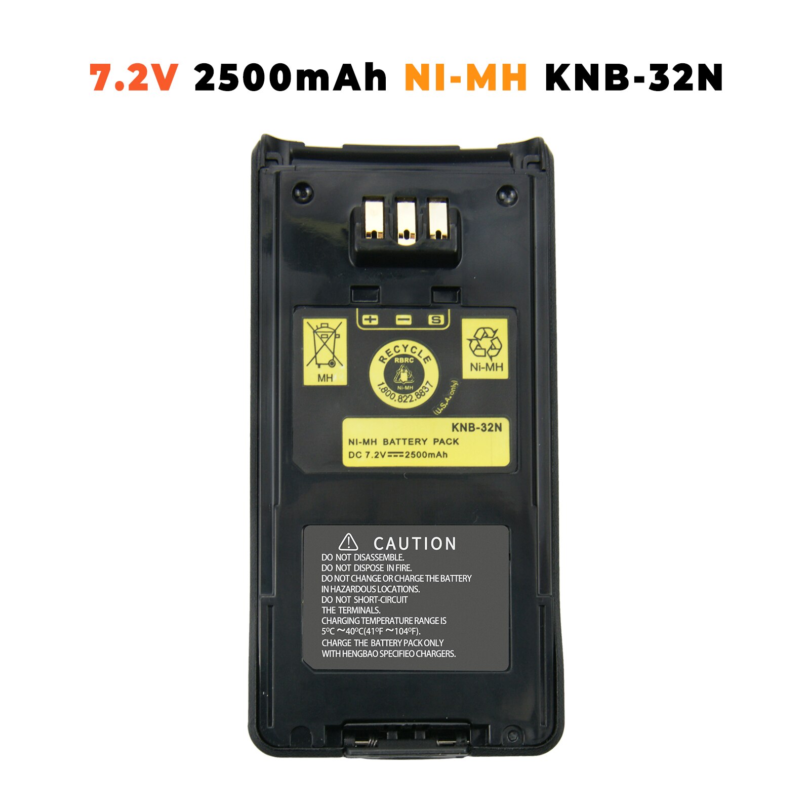 KNB-31A KNB-32N 2500mAh Battery for KENWOOD NX-210 NX-210G NX-410 NX ...
