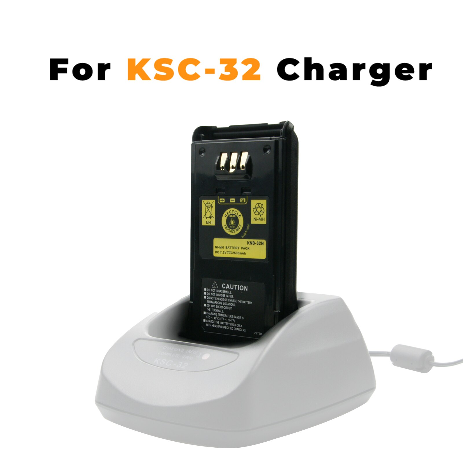 KNB-31A KNB-32N 2500mAh Battery for KENWOOD NX-210 NX-210G NX-410 NX ...