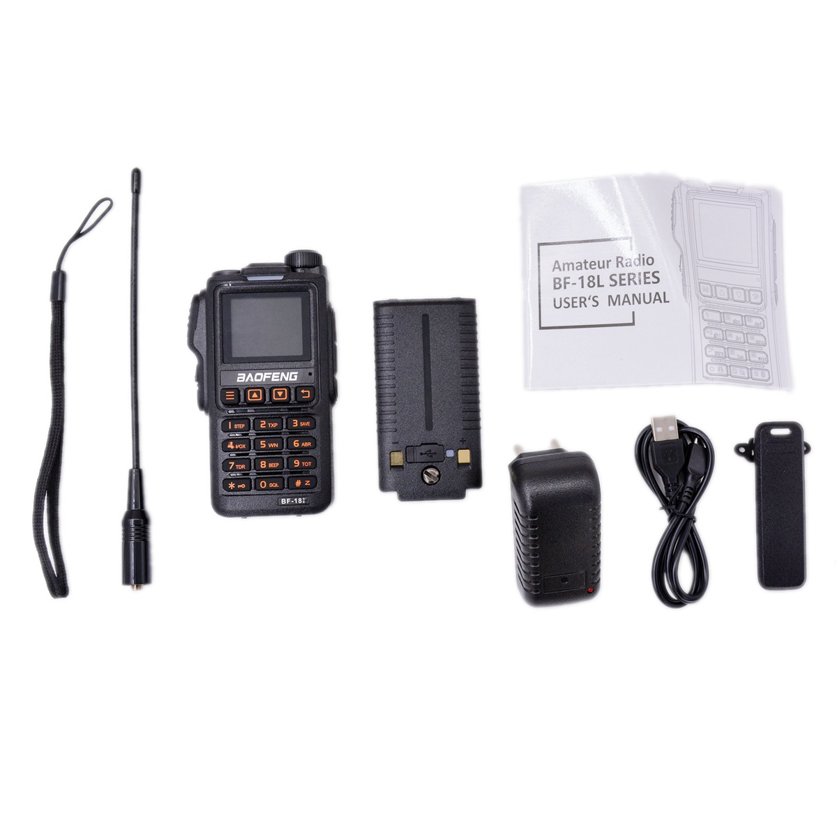 2023 New Handheld Radios BAOFENG BF-18L Tri Band TX RX High Power ...