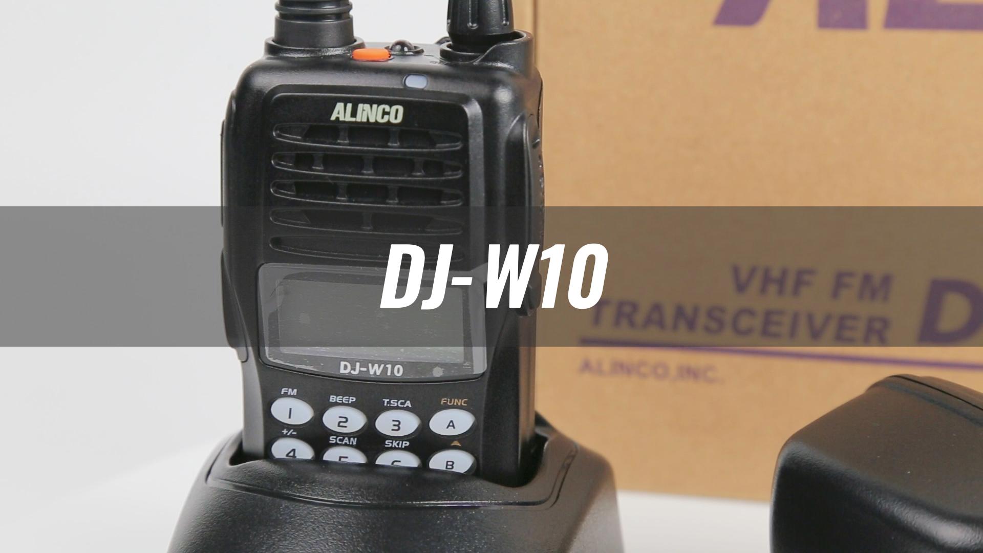 Classic HT Alinco DJ-W10 5W VFO VHF Handheld Walkie Talkies - ALAFONE