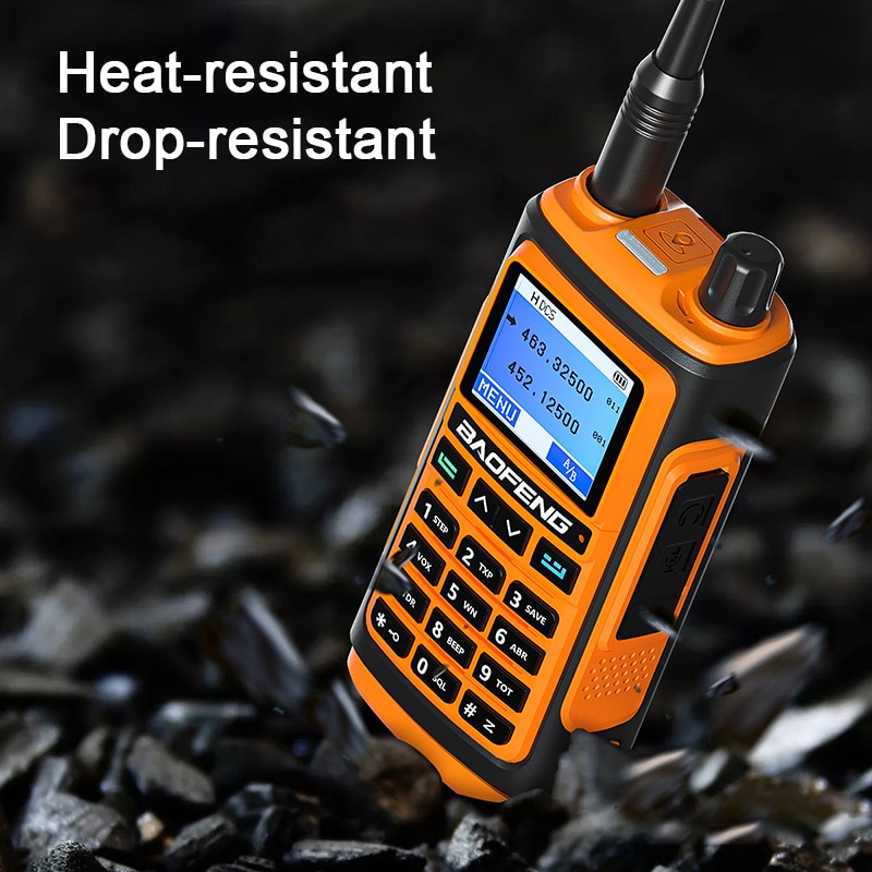 Baofeng UV-17 GPS Walkie Talkie 108-130MHz Air Band 350-355MHz FM Radio ...