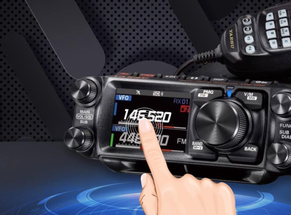 YAESU New FTM-500DR Yaesu Digital Analog Car Radio Vehicle Platform High Power Off Road Self ...