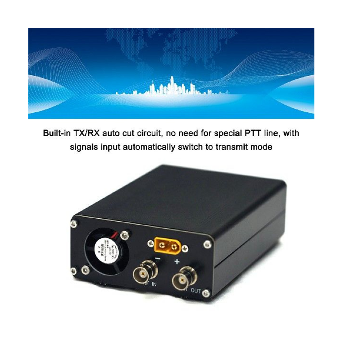OGS-50W 50W HF Power Amplifier for USDX FT-817 ICOM IC-703 IC-705 IC705 ...