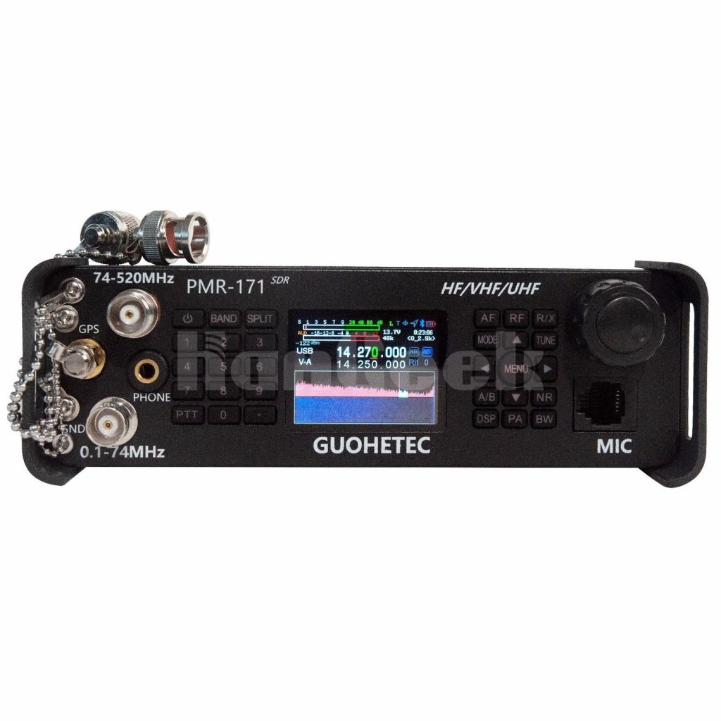 HAMGEEK PMR-171 100KHz-2GHz 20W Military Radio SDR Transceiver VHF UHF ...