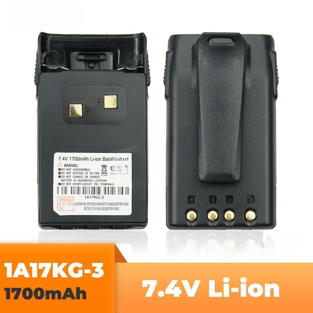7.4V 1700mAh 1A17 KG-3 Li-Ion Battery for WouXun KG-UVD1P KG-UV6D KG ...