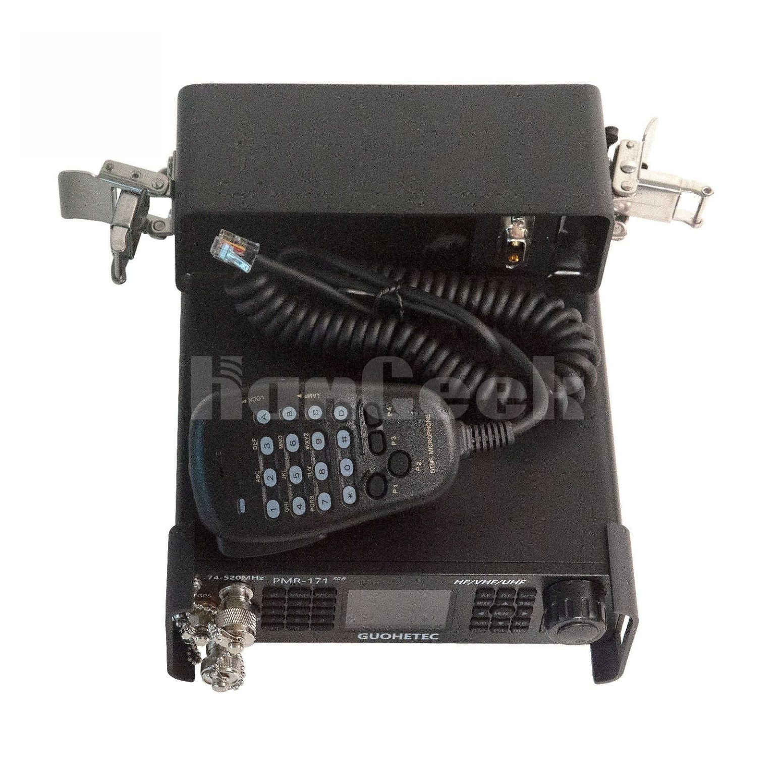 HAMGEEK PMR-171 100KHz-2GHz 20W Military Radio SDR Transceiver VHF UHF ...