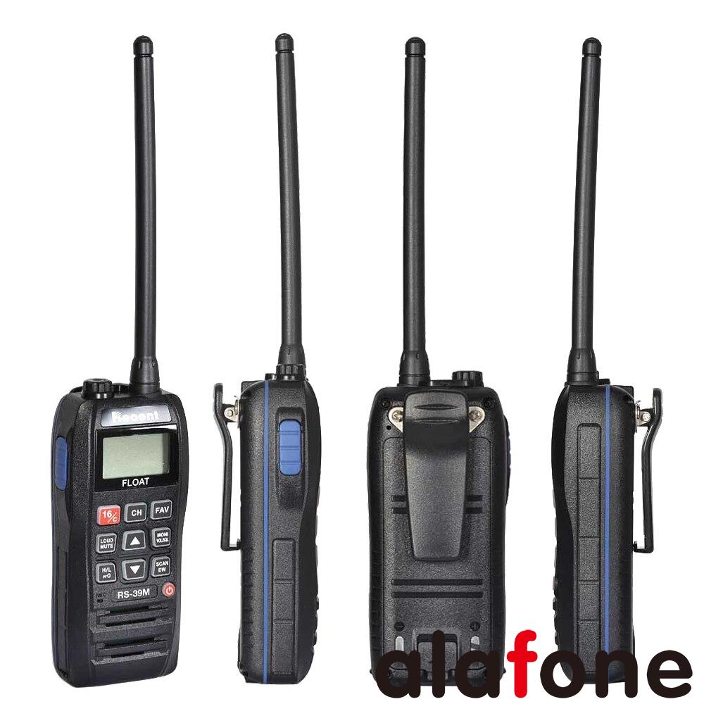 Recent RS-39M VHF Marine Band IP-X7 Waterproof Handheld Walkie Talkie ...