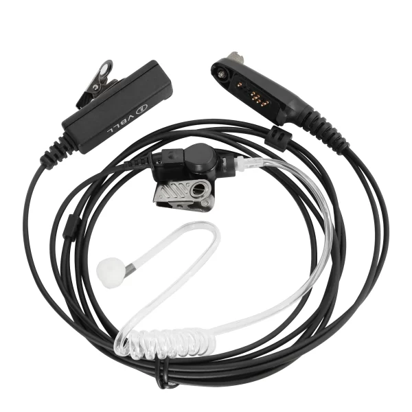 PTT Acoustic Tube Earpiece Headset For HYT TC-610P TC-700P TC-780 TC ...