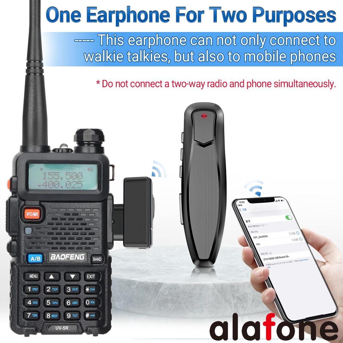 How to Correctly connect an Earpiece to a Two-Way Radio ？ - ALAFONE