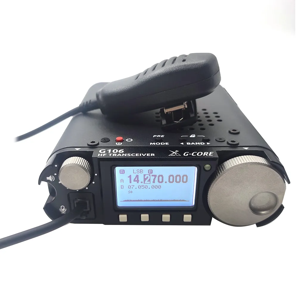 XIEGU G106C HF Portable Hf Transceiver SDR 5W For SSB/CW/AM/FT8 Pofung Three Modes WFM Broadcast ...