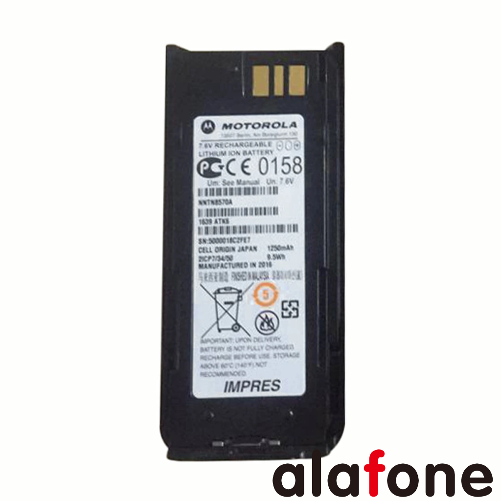 Motorola MTP8500EX Handheld TETRA Radio - ALAFONE