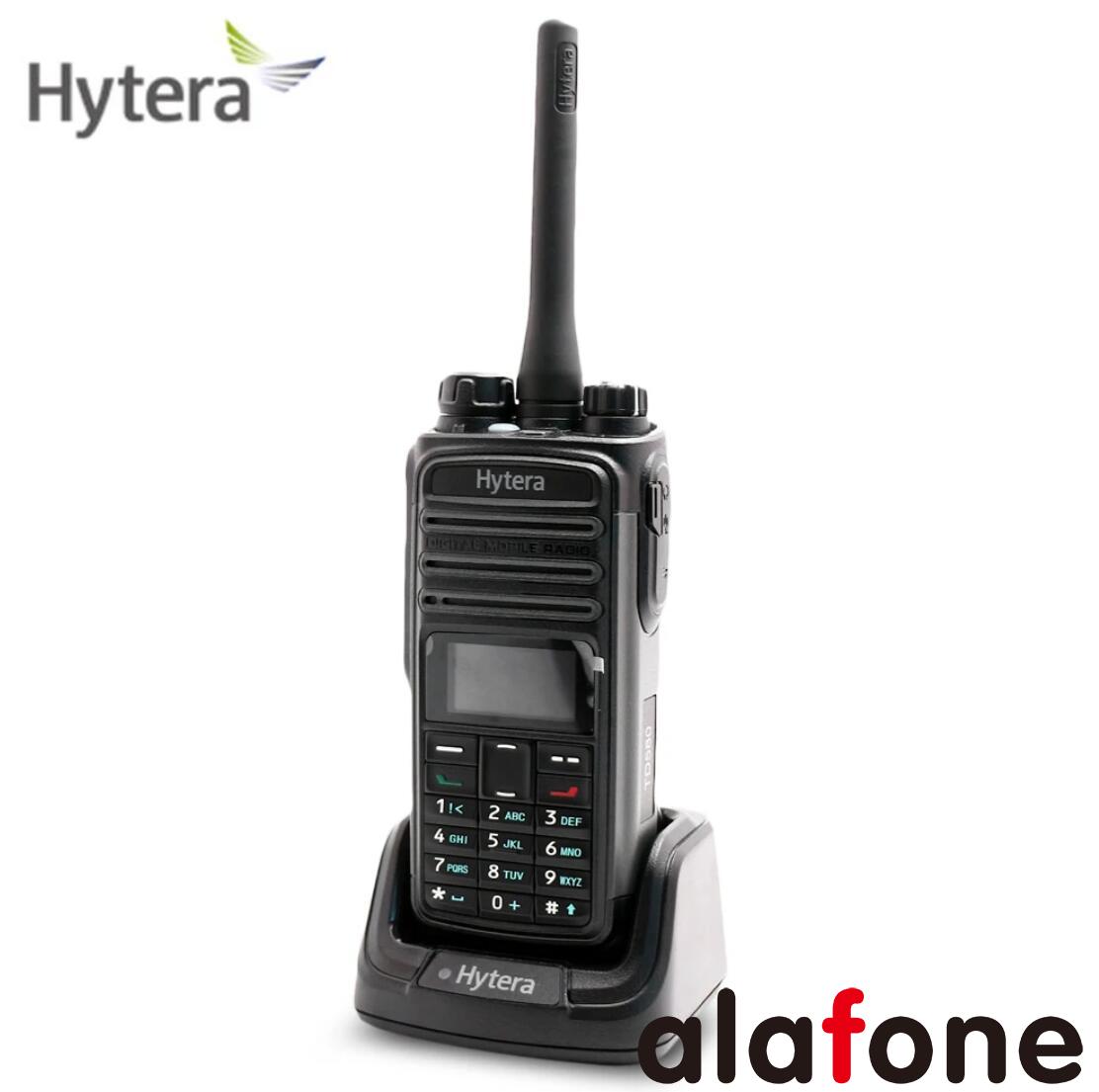 Hytera TD580 HYT Portable UHF 350-470MHz DMR Transceiver LED Display 2000mAh Battery - ALAFONE