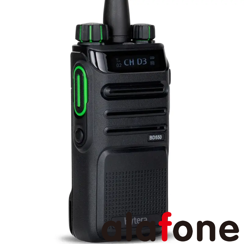 Hytera HYT BD550 Waterproof DMR Two Way Radio with Noise-cancellation ...