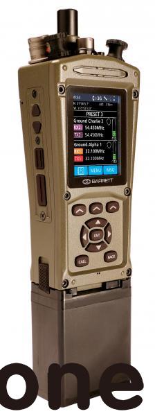 Barrett PRC-4080 VHF SDR Tactical Transceiver