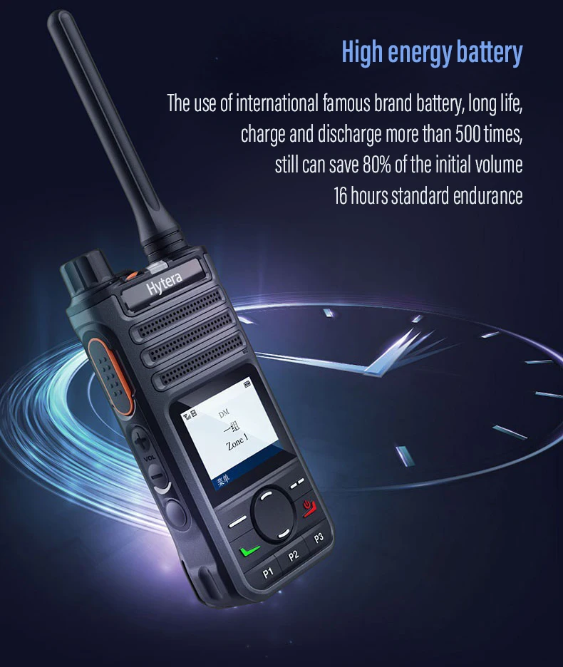 Hytera BP560 HYT Business DMR Walkie Talkie UHF VHF IP54 Waterproof and Dustproof - ALAFONE