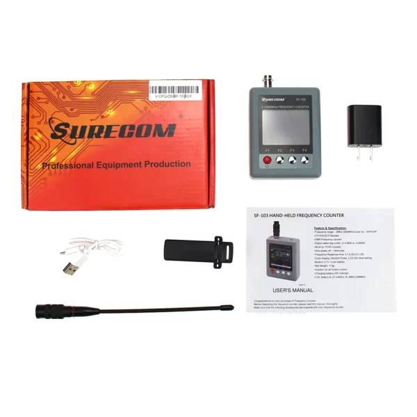 SURECOM SF-103 Digital Frequency Meter Wide Range frequency SF103 ...