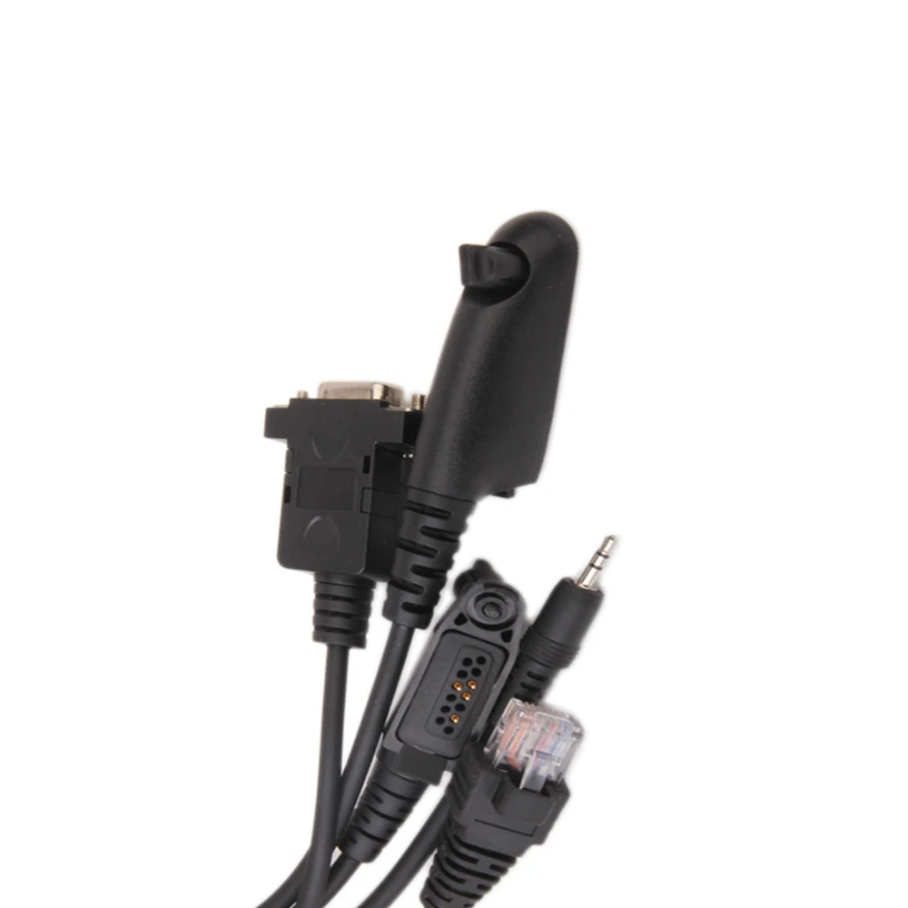 5 in 1 Programming Cable For Motorola GP600 CP200 CT150 Two-way Radios ...