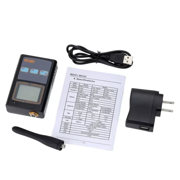 2024 IBQ101 Handheld Frequency Meter 50MHz-2.6GHz for Two Way Radio ...