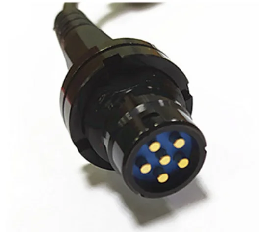 AN/PRC-152/PRC 148 Harris walkie talkie 6 pin plug turn to Motorola M4 ...