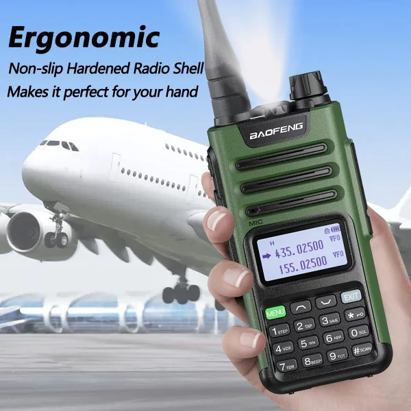 BaoFeng M-13 Pro AM FM Walkie Talkie Long Range Two Way Transceiver Ham ...
