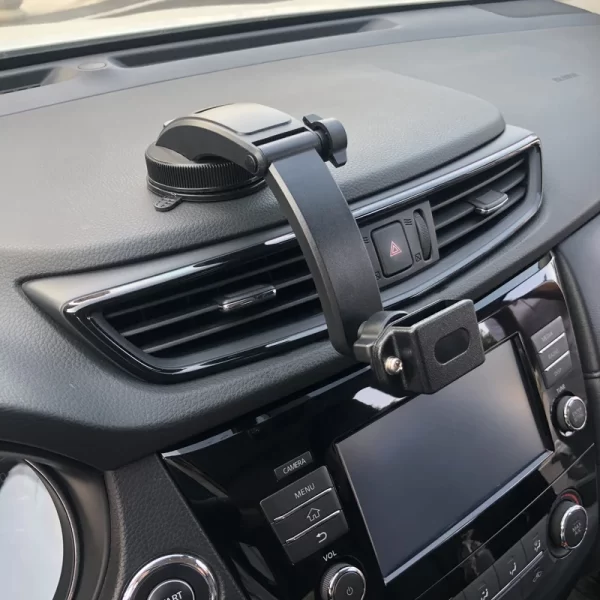 Car In-Dash Bracket Car Holder for Walkie Talkie Suction Mount for Two ...