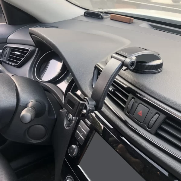 Car In-Dash Bracket Car Holder for Walkie Talkie Suction Mount for Two ...