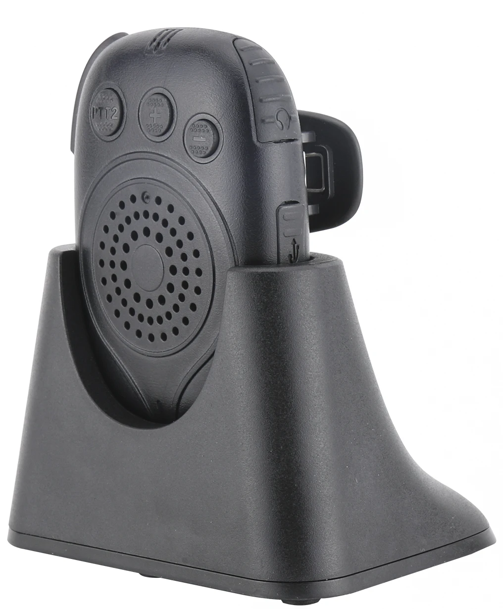 Walkie Talkie H4 Wireless Dual PTT Dual Audio Talk Speaker Microphone