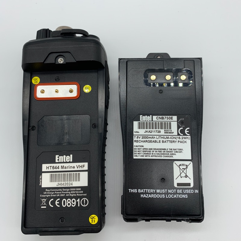 ENTEL HT644 High-class Hand-held VHF Marine radio