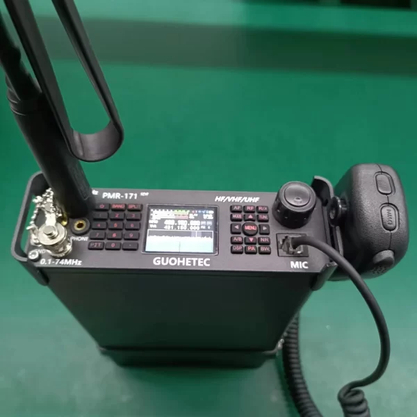GUOHETEC PMR-171 Whip Portable UV Antenna Transceiver Piggyback Folding ...