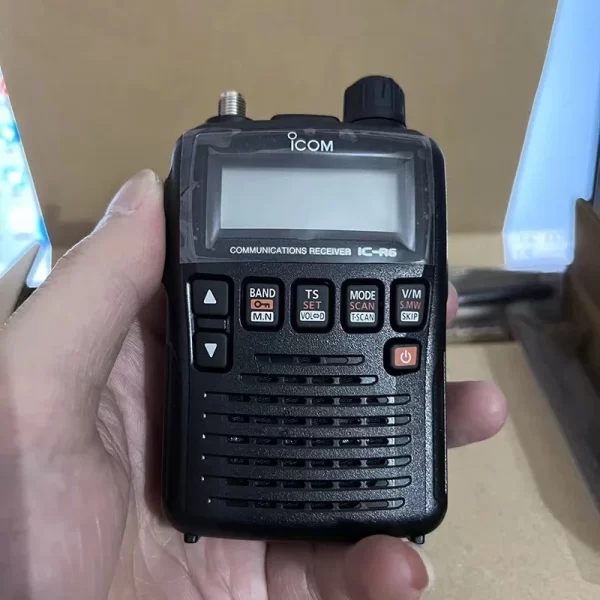 ICOM IC-R6 Handheld Receiver Radio Broadband AM/FM Receiver Radio 0.1 ...