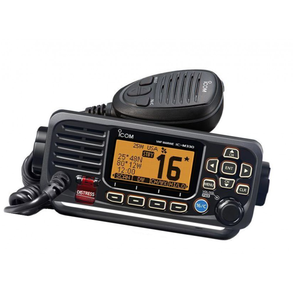 Ultra Compact ICOM IC-M330G GPS IC-M330 VHF MARINE TRANSCEIVERS - ALAFONE