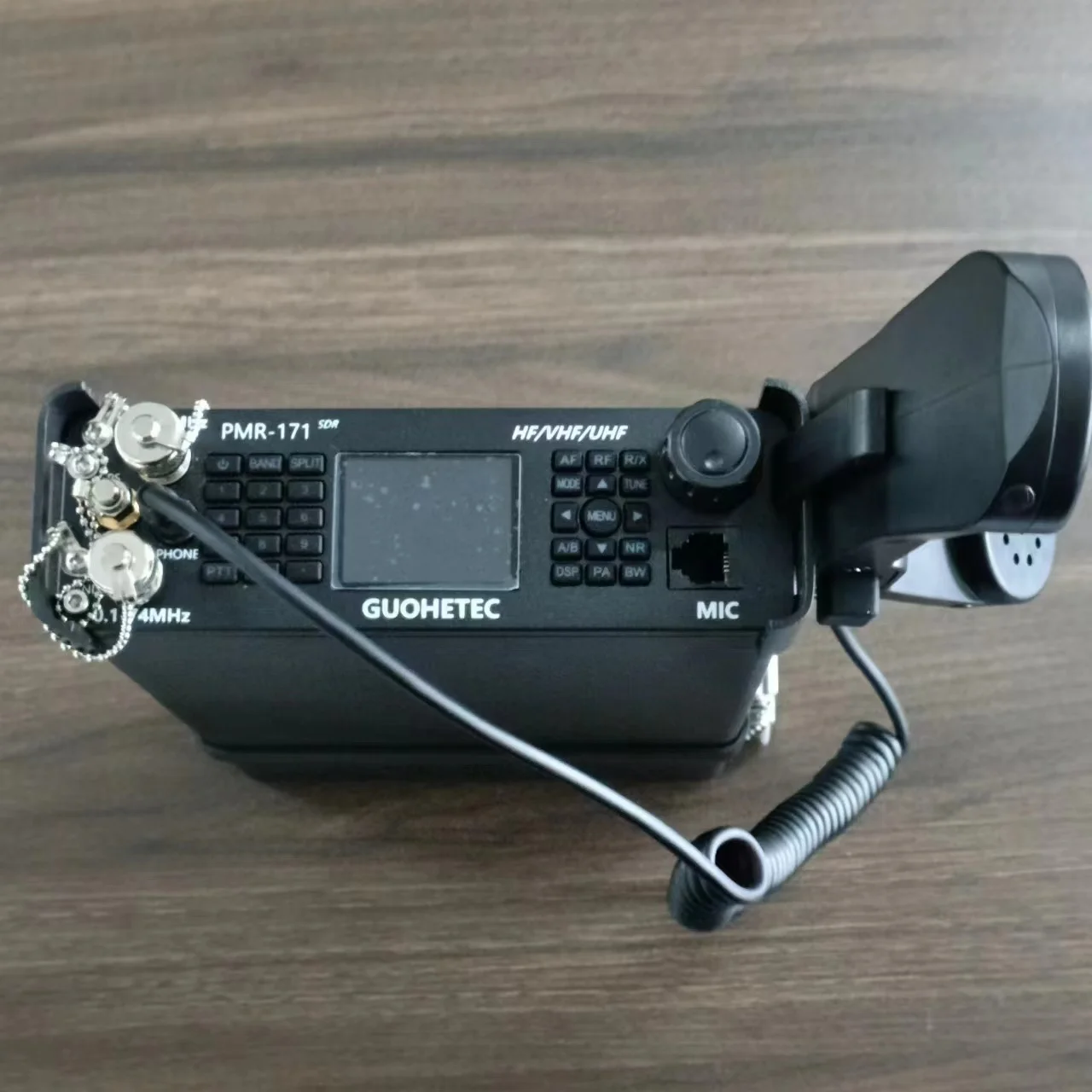 GUOHETEC PMR-171 TBR-119 Tactical Handle Microphone Portable Listening ...