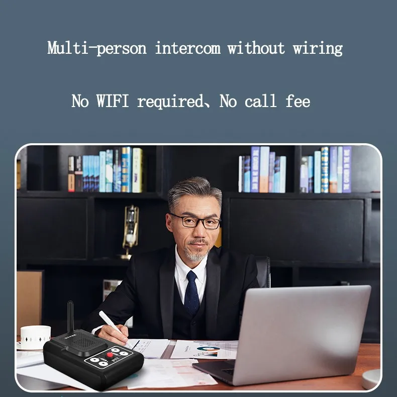 NEW 5W high-power 80dB volume adjustable frequency desktop two way ...