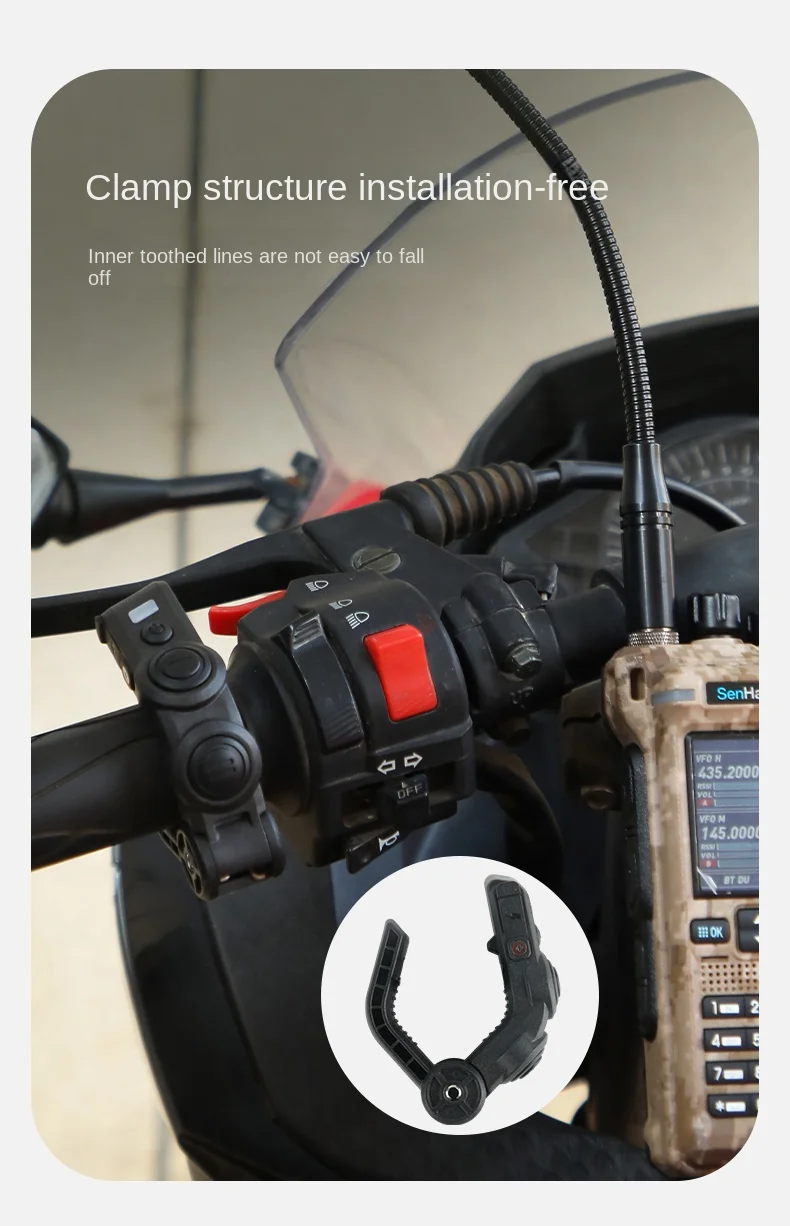 2024 New Arrival GT-12 SenHaix PTT Bluetooth Adapter Motorcycle Riding ...