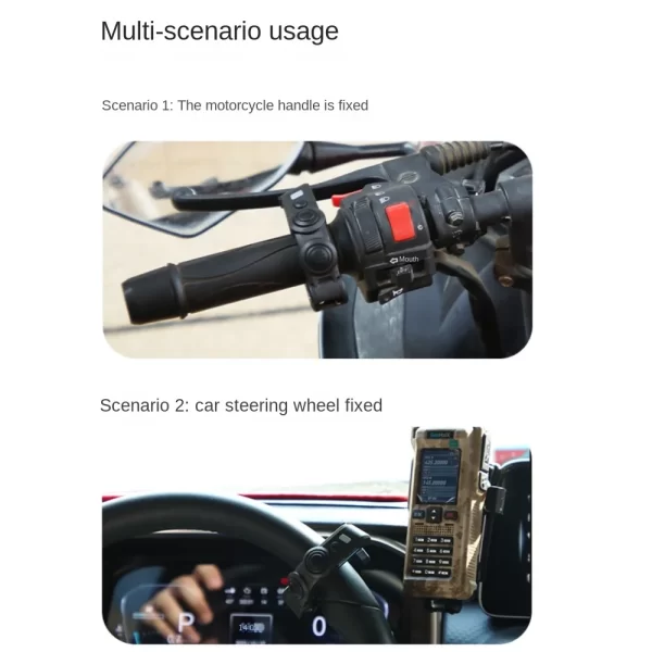 2024 New Arrival GT-12 SenHaix PTT Bluetooth Adapter Motorcycle Riding ...