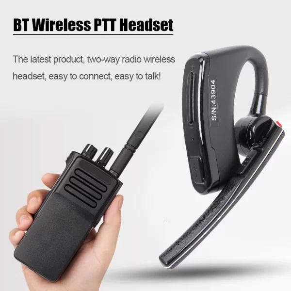 Finger PTT Bluetooth Headset for Motorola EP450 GP88 CP88 PR-400 PMR ...