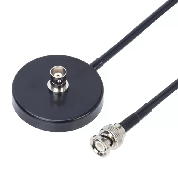 2024 New Ham Radio Antenna Magnetic Bases for Baofeng Two Way Radio BNC ...