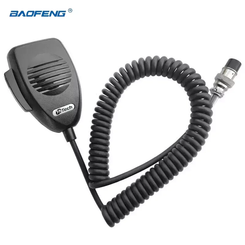 4 Pin CB-12 PTT Mic Car Radio Hand Microphone CB12 for Cobra Uniden ...