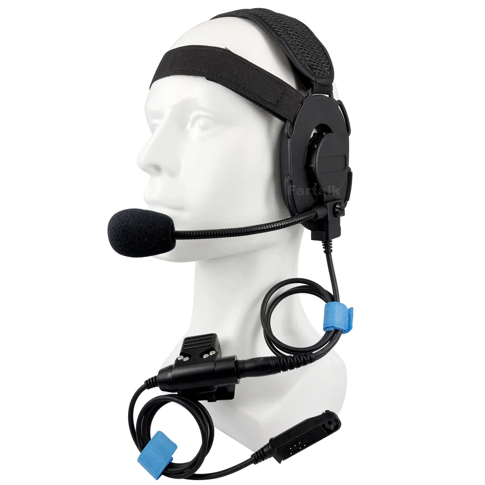 FT03 Tactical Headset U94 PTT for Baofeng BF-A58 UV-9R Plus BF-9700 GT ...